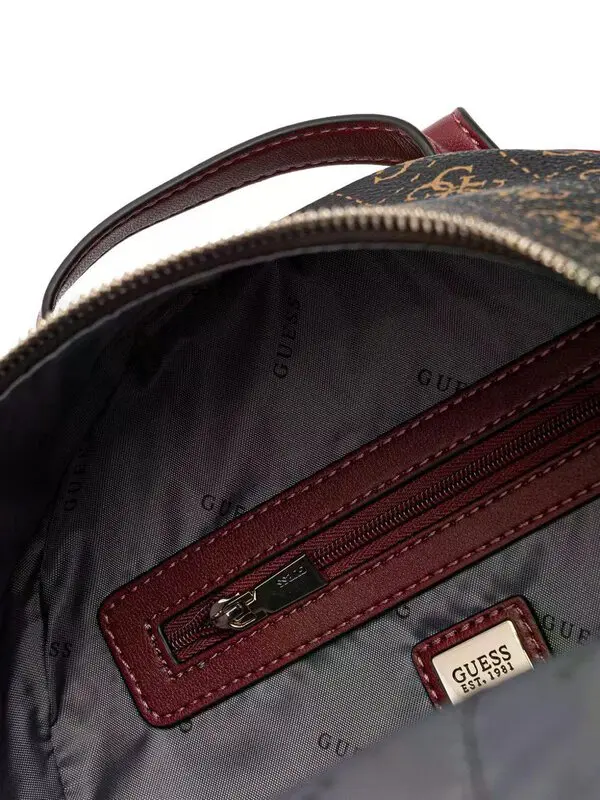 Guess Monogram Zip Backpack