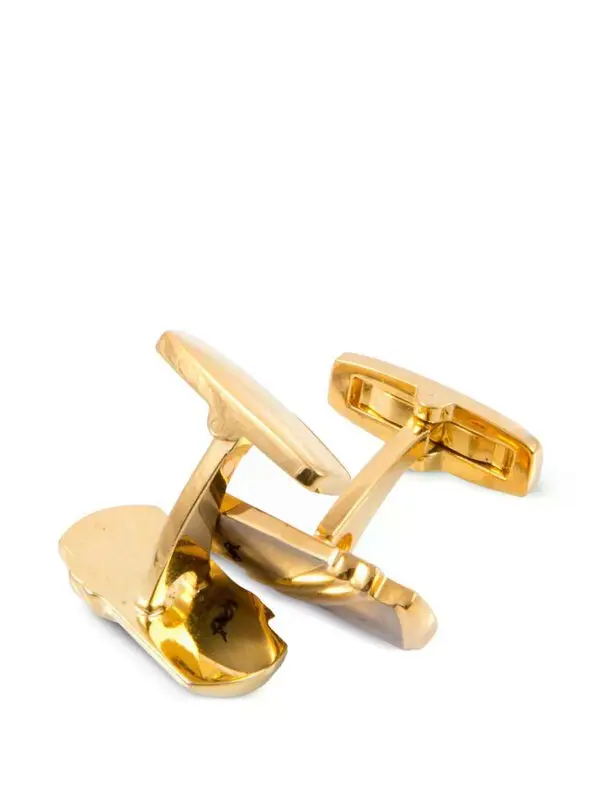 Saint Laurent 1990s Rectangular-shape Cuff-links