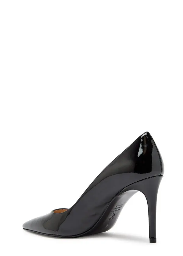 STUART WEITZMAN Power 85 Patent Leather Pumps