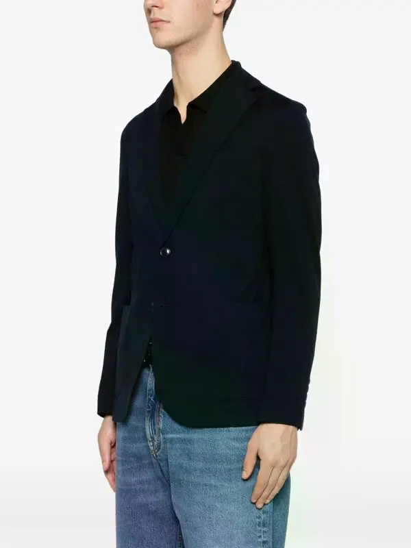 CIRCOLO 1901 Button Single-breasted Jacket - Blue