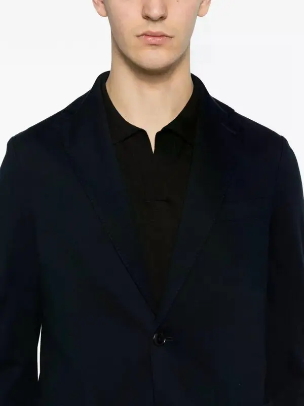 CIRCOLO 1901 Button Single-breasted Jacket - Blue