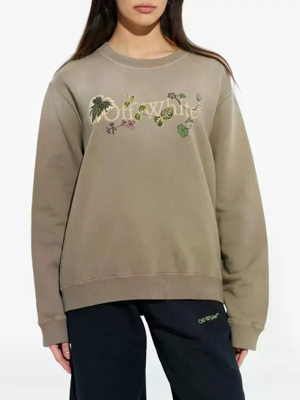 Off-White Logo-embellishment Sweatshirt