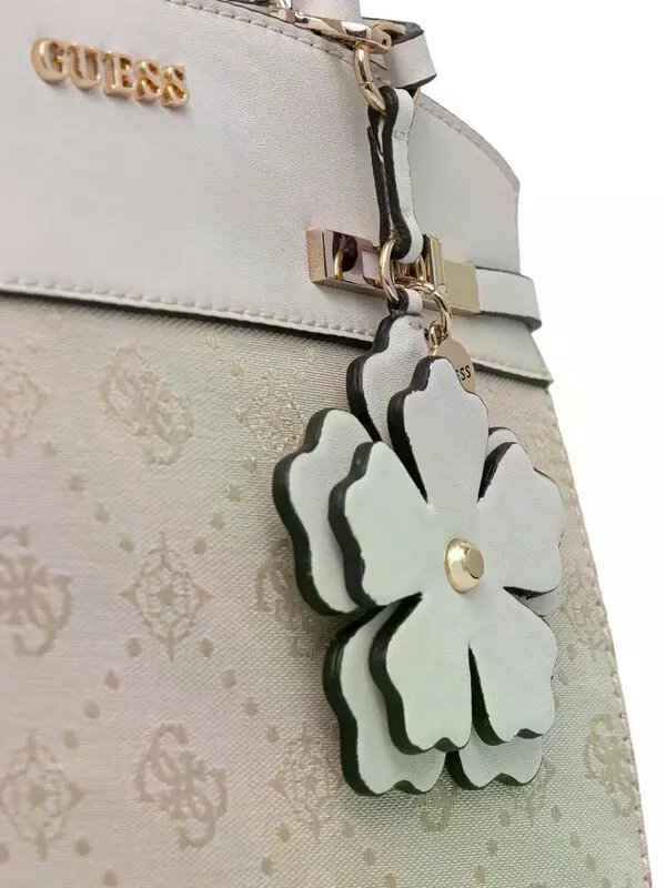 Guess Flower-charm Tote Bag