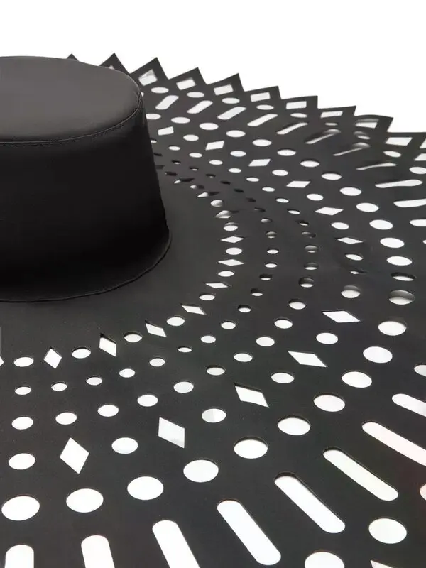 Blumarine Laser-cut Sun Hat