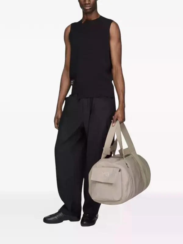 Y3 Duffle Bag With Zip Fastening And Mesh Pocket