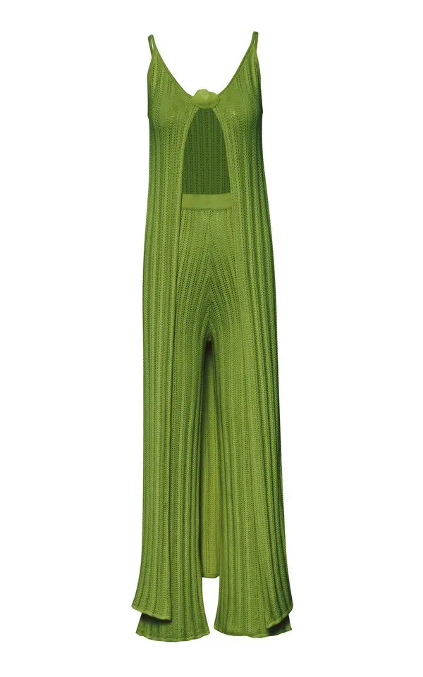 BAOBAB Clarissa Shell-detailed Top - Green