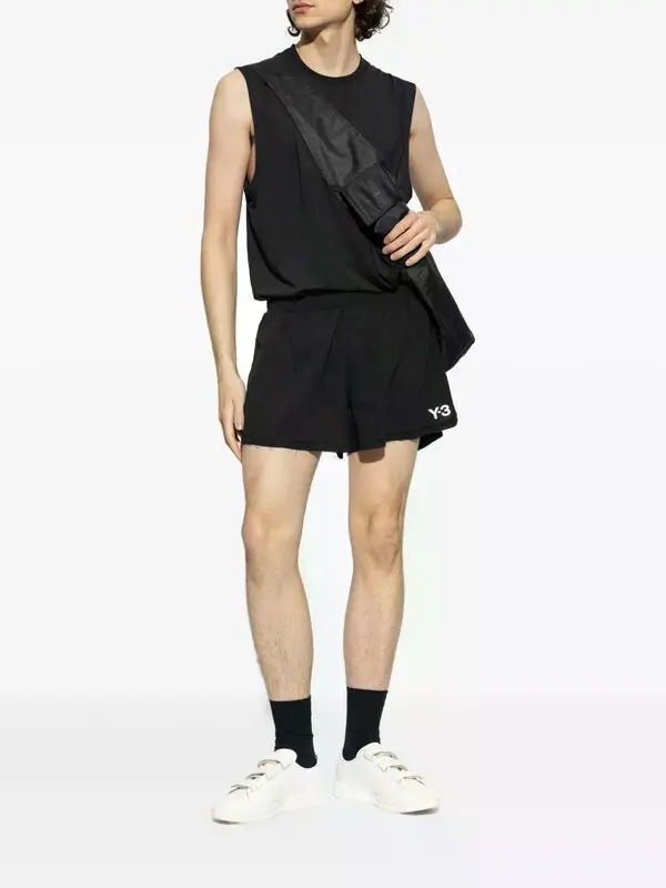 Y3 Logo-detail Running Shorts