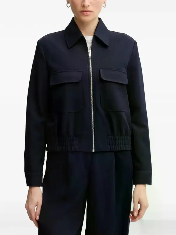 MARC AUREL Zip-fastening Flap-pocket Jacket