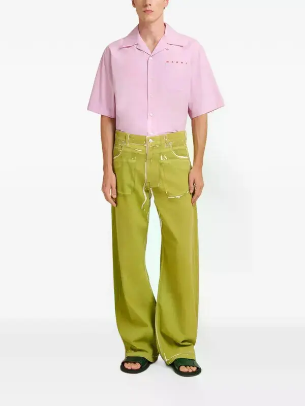 Marni Printed Five-pocket Trousers