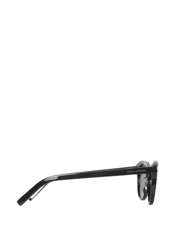 Saint Laurent Tinted Round Frame Sunglasses