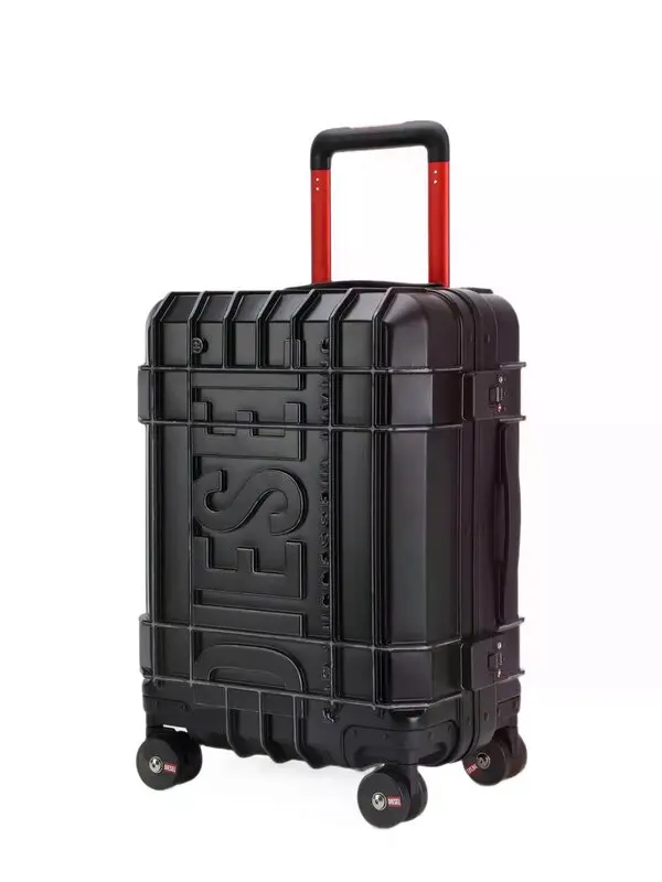 DIESEL® Embossed Logo Suitcase - Black