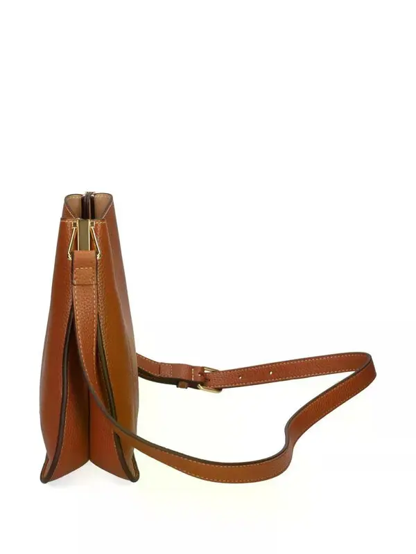 Moschino Logo-plaque Shoulder Bag - Brown