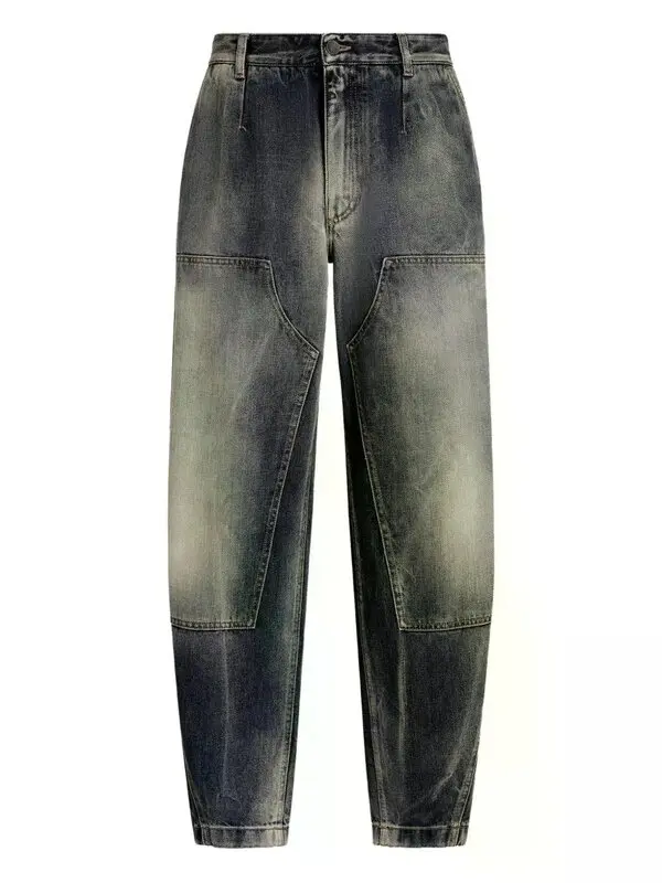 Dolce & Gabbana Panelled Jeans - Blue