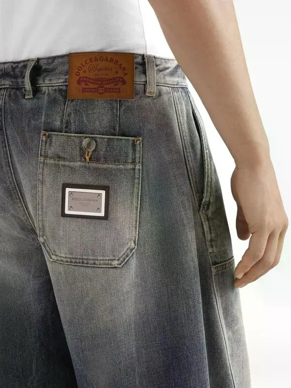 Dolce & Gabbana Panelled Jeans