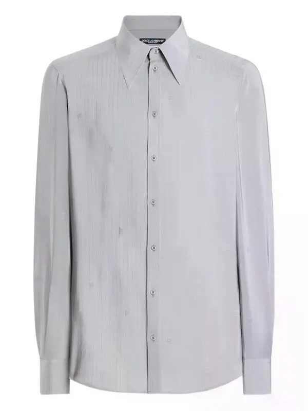 Dolce & Gabbana Striped Buttoned Shirt