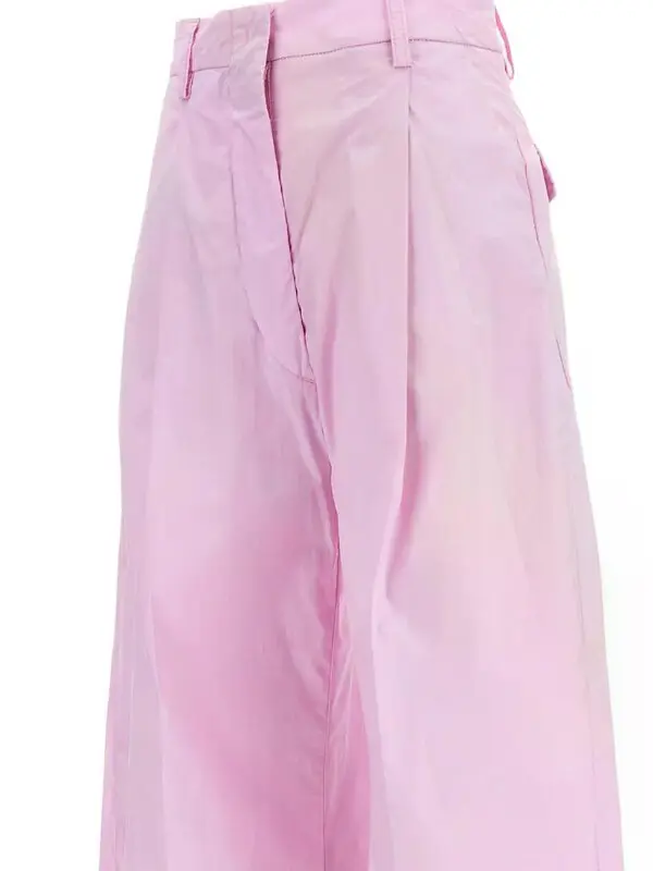 THELATEST Pleated Barrel-leg Trousers