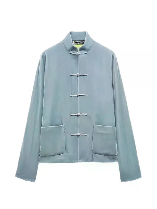 Shanghai Tang Denim Pocket Jacket