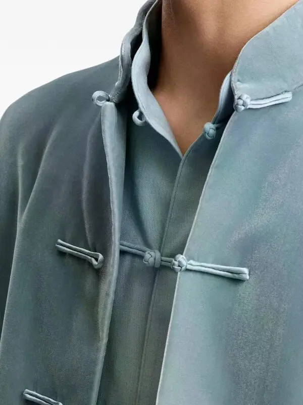 Shanghai Tang Denim Pocket Jacket