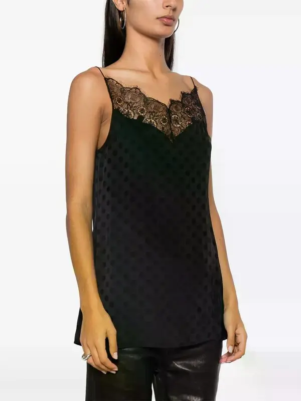 Givenchy Polka-dot Tank Top