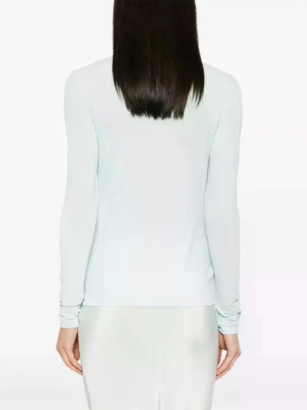 Givenchy V-neck Draped Blouse