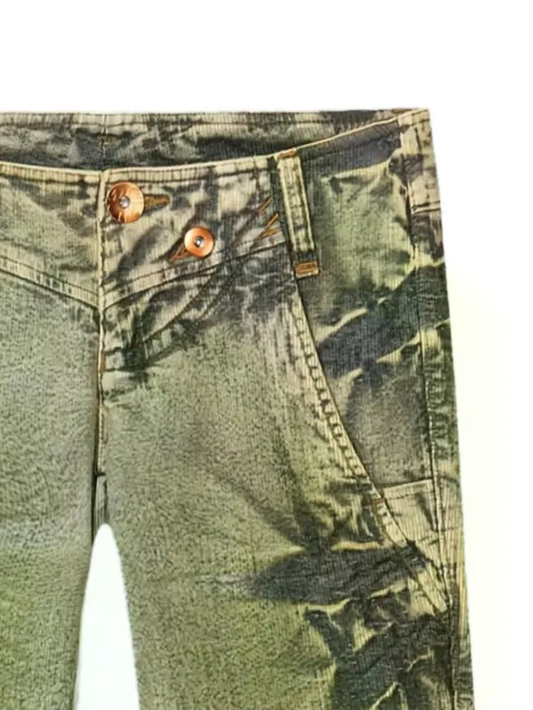 Miss Sixty X Knwls Tie-dye Jeans - Green