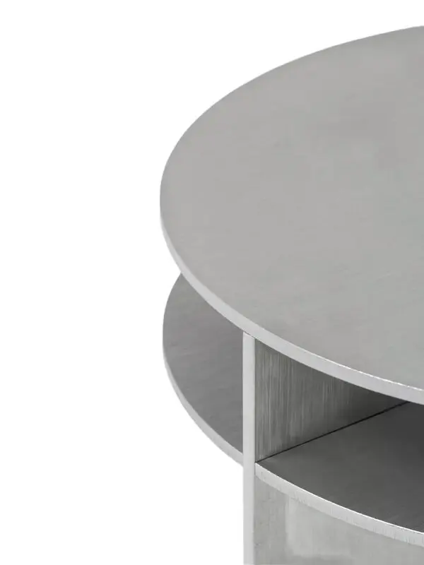 LN-CC X NM3 Circular Stool - Silver