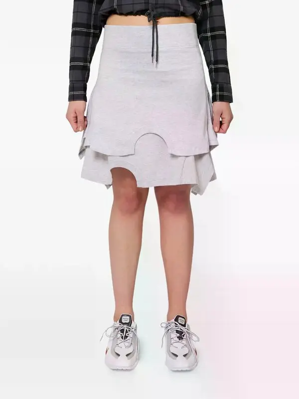 GINA CORRIERI Layered Mini Skirt