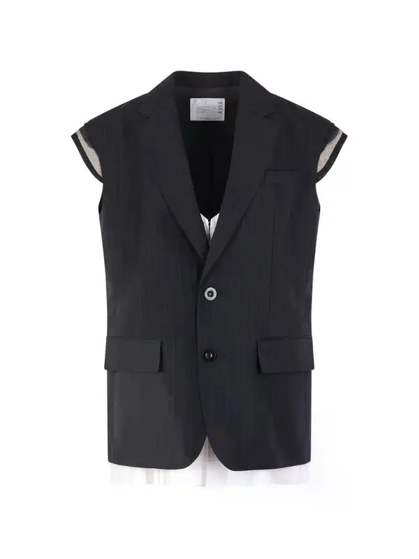 Sacai Striped Vest