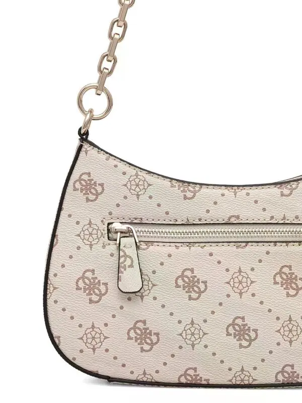 Guess Monogram Chain Shoulder Bag