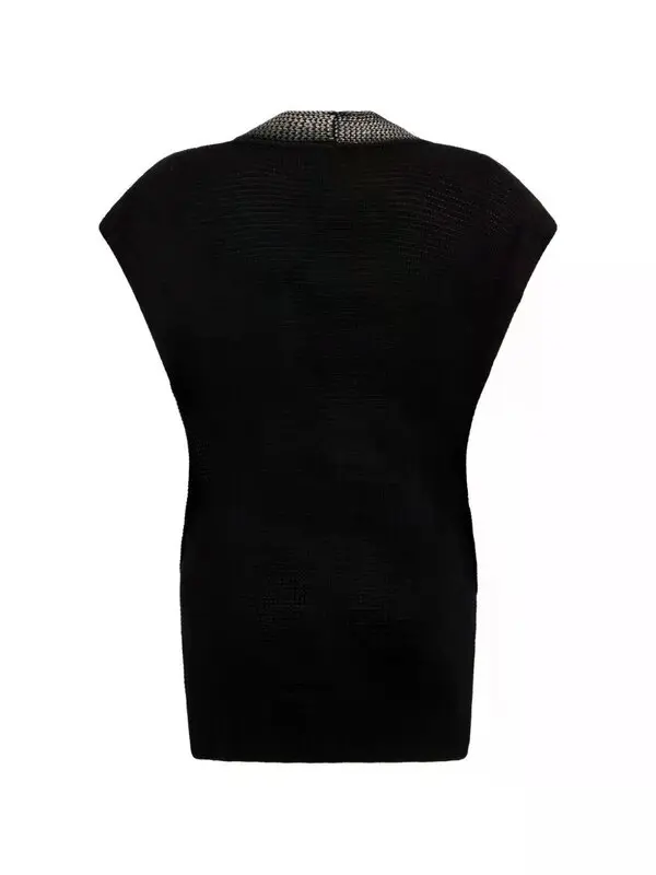 MOORER Braided Tie Vest