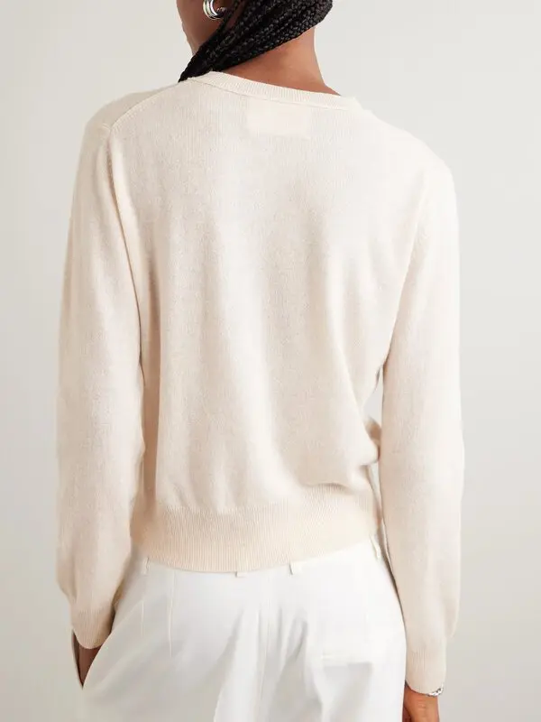 LISA YANG Greer Cashmere Crew Neck Sweater