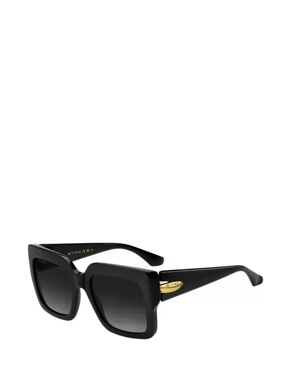 Etro Square-frame Sunglasses - Black