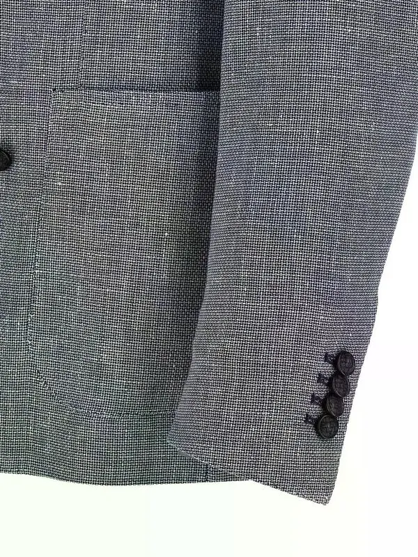 Tagliatore Montecarlo Single-breasted Blazer - Grey