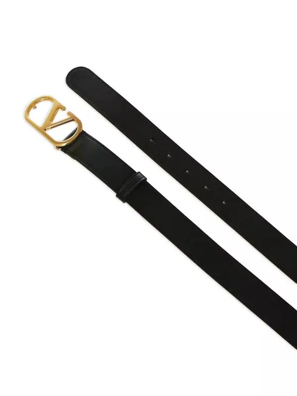 Valentino Garavani Vlogo Signature Buckle Belt