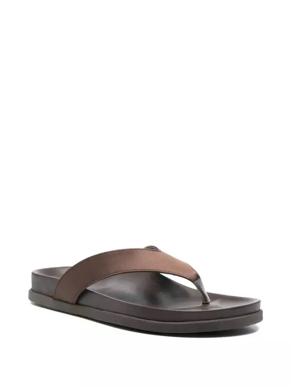 ANCIENT GREEK SANDALS Charys Footbed Sandals - Brown