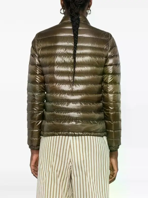Herno Zip-up Puffer Jacket - Green