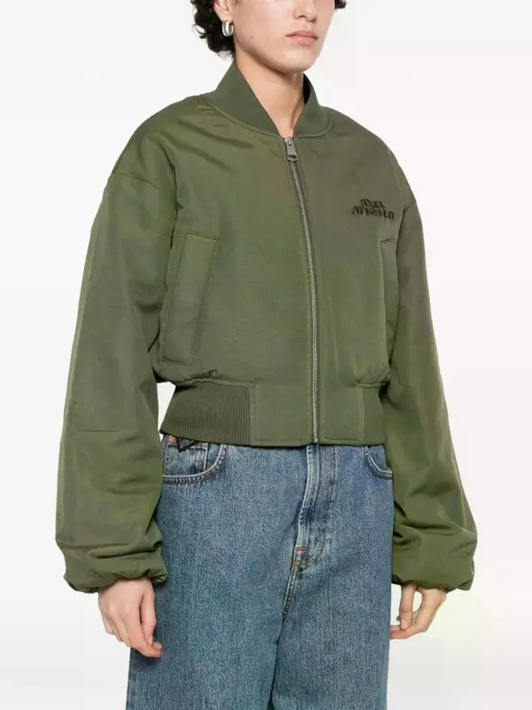 Axel Arigato Lola Logo-embroidered Bomber Jacket