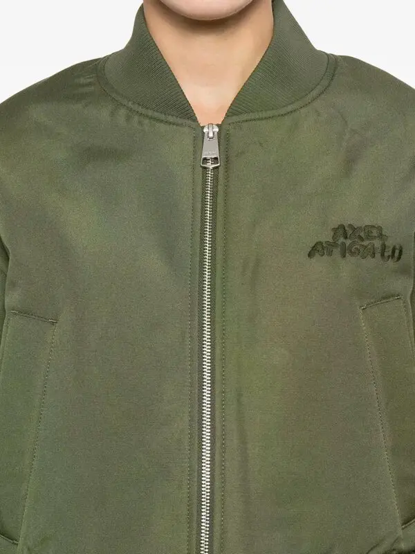 Axel Arigato Lola Logo-embroidered Bomber Jacket