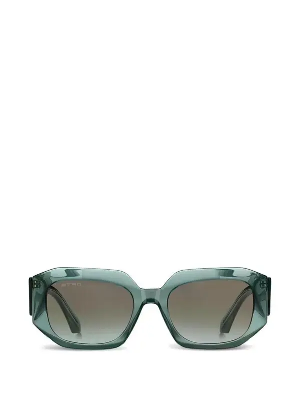 Etro Logo-detail Sunglasses - Blue