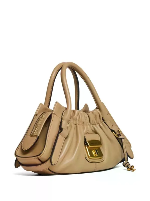 Marc Jacobs Small Christina Leather Satchel Bag - Neutrals