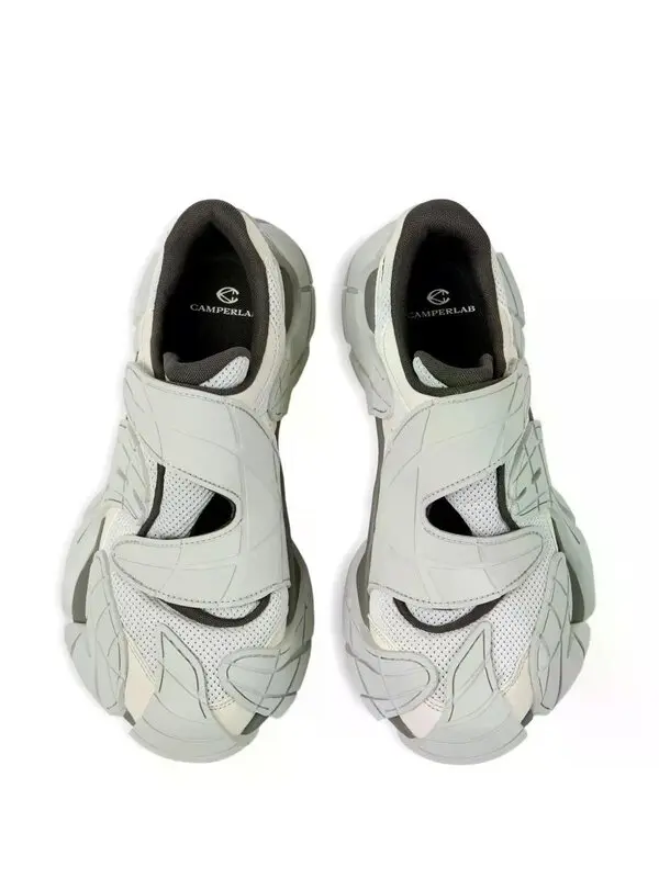Camper Cutout Strap Sneakers - Grey