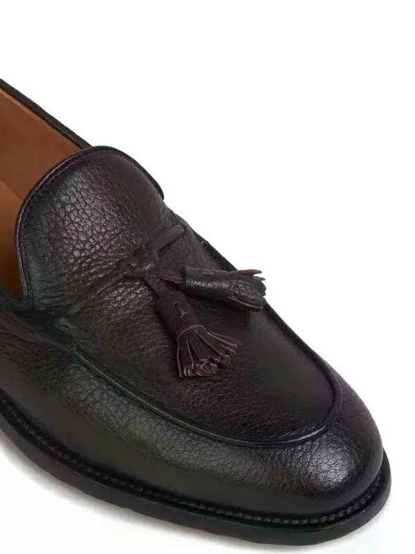 Officine Creative Tassel Detail Textured Loafers