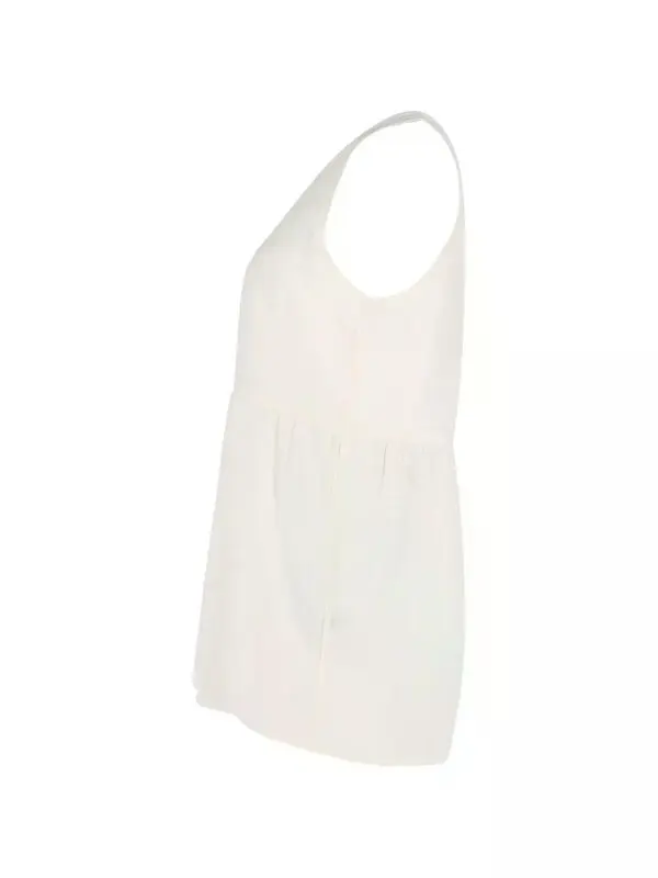 JOSEPH Round Neck Sleeveless Top