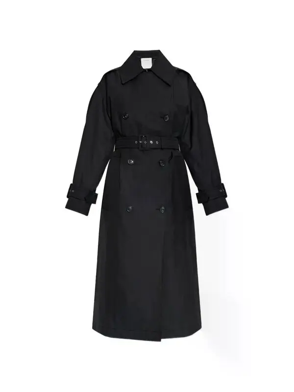 Sportmax Double-breasted Trench Coat