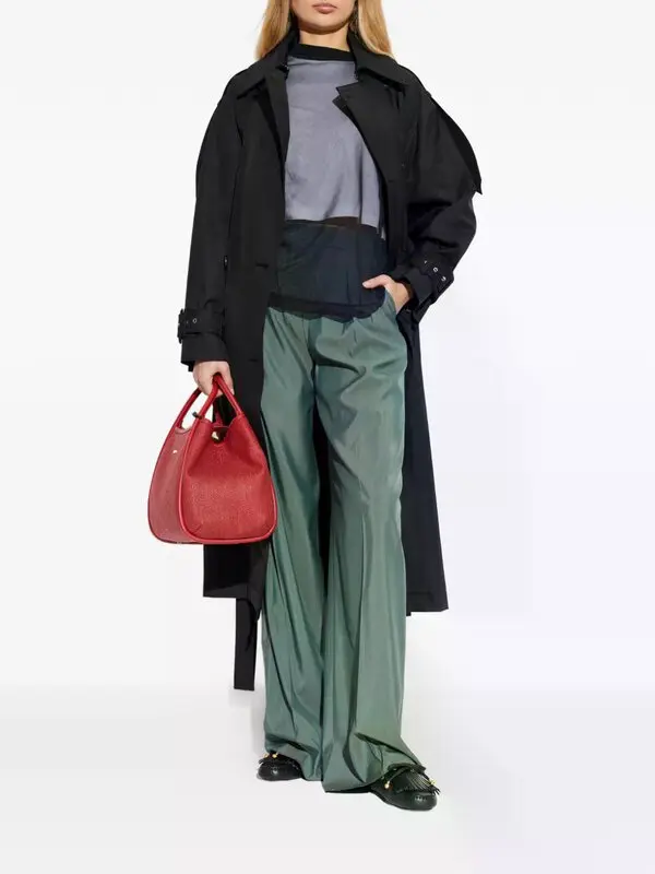 Sportmax Double-breasted Trench Coat