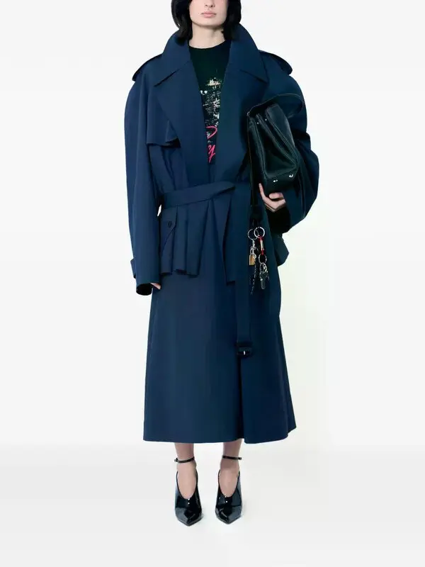 Balenciaga A-line Midi Skirt
