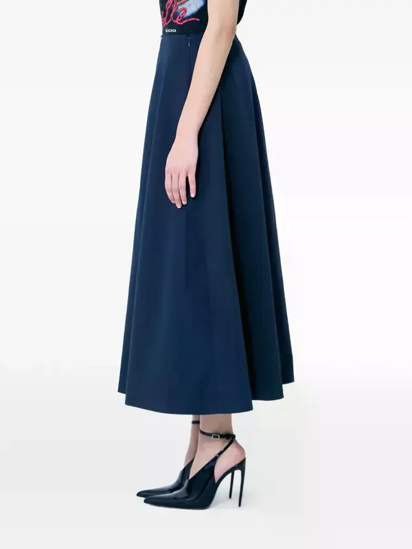 Balenciaga A-line Midi Skirt