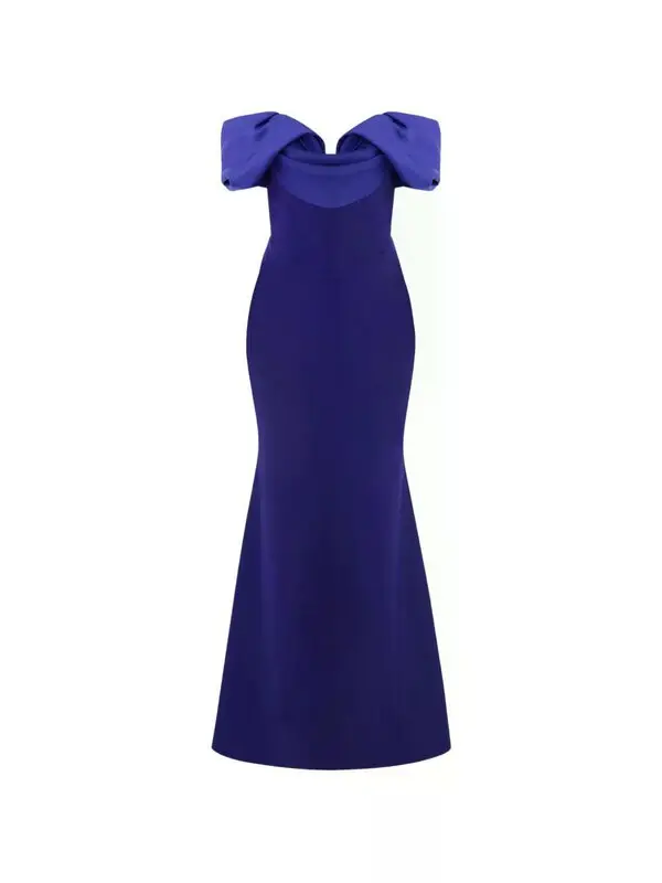RHEA COSTA Off-shoulder Maxi Dress