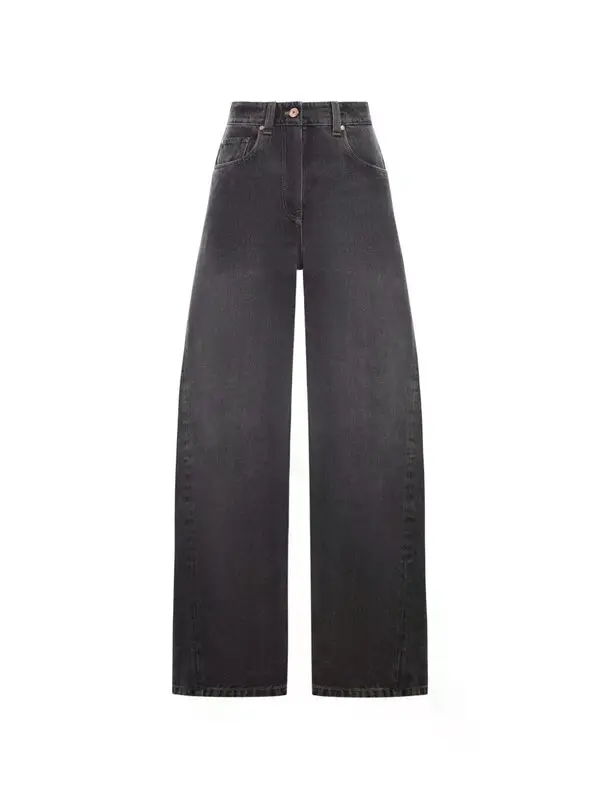 Brunello Cucinelli Cotton Trousers - Grey