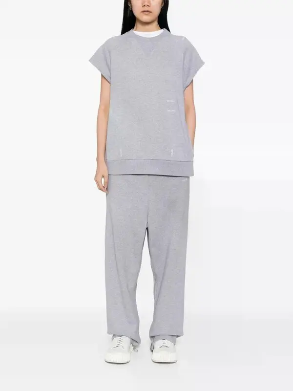 SETCHU Logo Embroidered Sleeveless Top